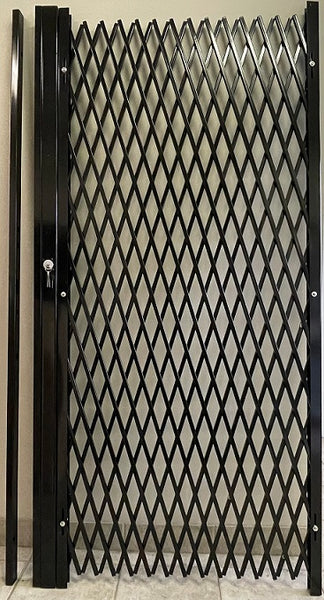 Double diamond security gate with locking post and lock – Ablelin Store ...