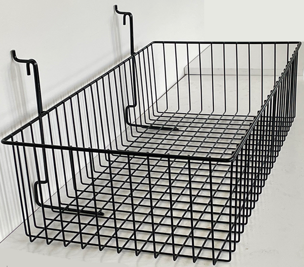 Slatwall wire baskets - Pegboard,gridwall and slatwall basket - BSK241 ...