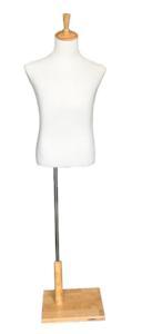 Male torso body form --- A-6W – Ablelin Store Fixtures Corp.